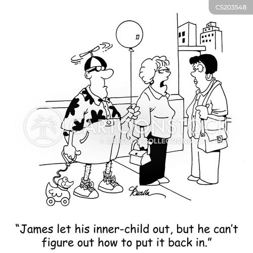 Inner Child Cartoons and Comics - funny pictures from CartoonStock