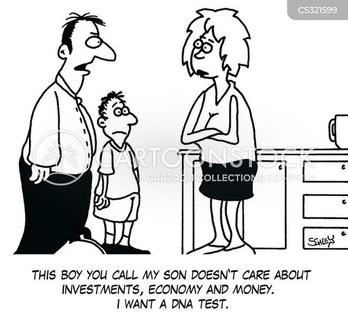 Paternity Test Cartoons and Comics - funny pictures from CartoonStock
