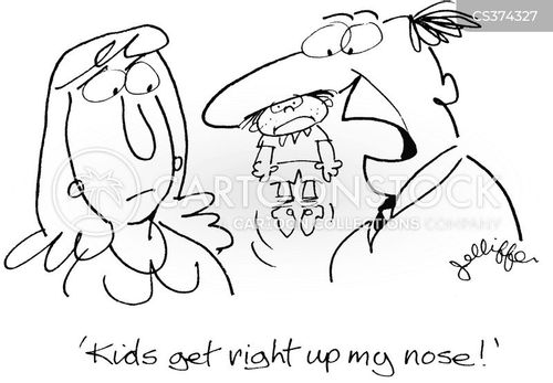 Up My Nose Cartoons and Comics - funny pictures from CartoonStock