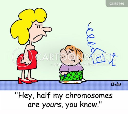 Chromosome Cartoons and Comics - funny pictures from CartoonStock