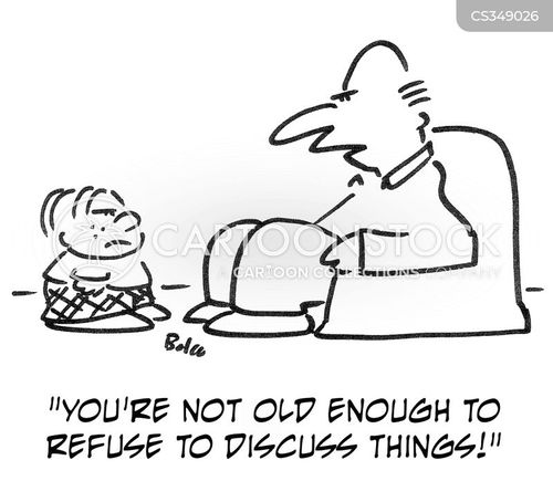 Discussion Cartoons and Comics - funny pictures from CartoonStock