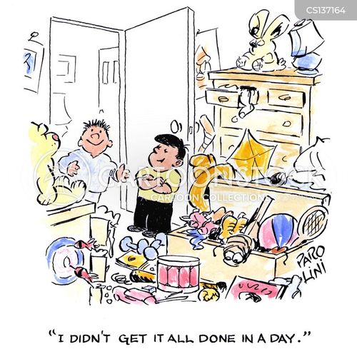 Children's Mess Cartoons and Comics - funny pictures from CartoonStock