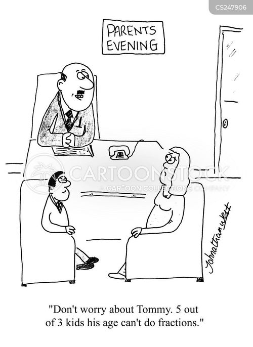 Fractions Cartoons and Comics - funny pictures from CartoonStock