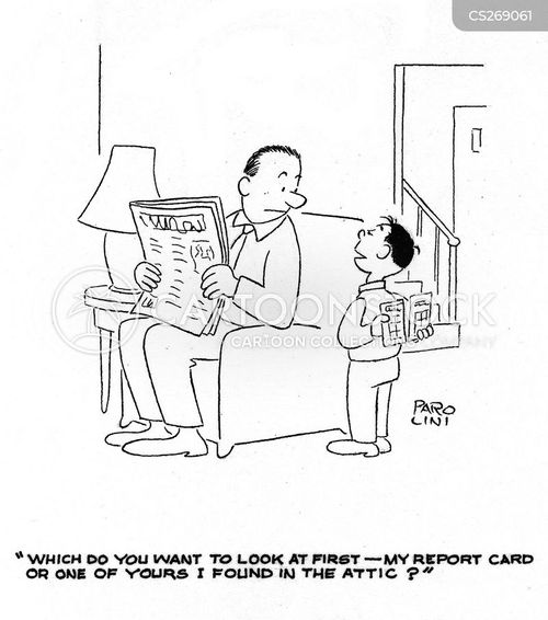 Good Report Cartoons and Comics - funny pictures from CartoonStock