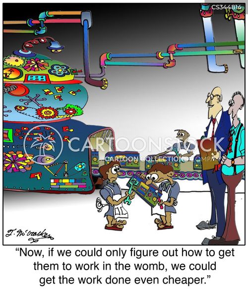 Child Labour Cartoons and Comics - funny pictures from CartoonStock