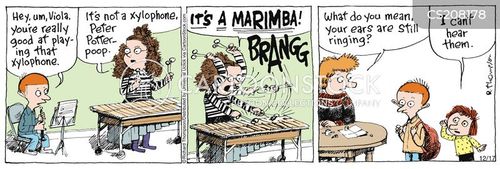 School Band Cartoons and Comics - funny pictures from CartoonStock