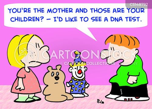 Paternity Test Cartoons and Comics - funny pictures from CartoonStock