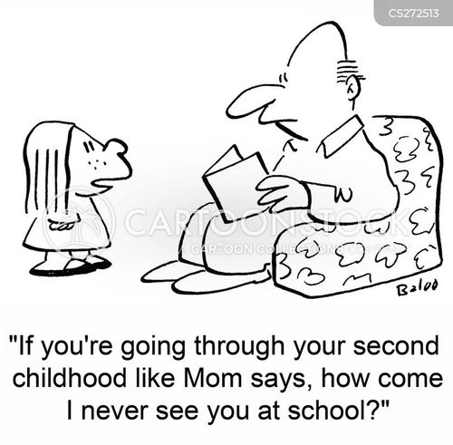 Second Childhood Cartoons and Comics - funny pictures from CartoonStock
