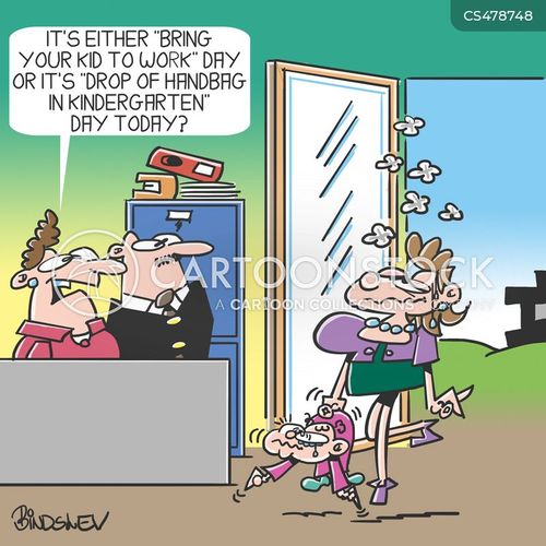 Bring Your Kid To Work Day Cartoons and Comics - funny pictures from ...