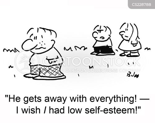 Low Self Esteem Cartoons And Comics Funny Pictures From Cartoonstock