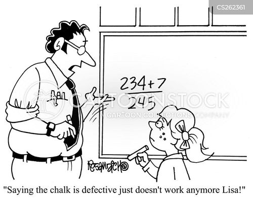 Mathematics Class Cartoons and Comics - funny pictures from CartoonStock