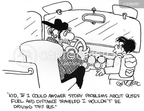 Story Problem Cartoons and Comics - funny pictures from CartoonStock