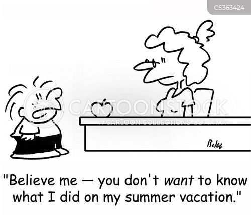 Summer Class Cartoons and Comics - funny pictures from CartoonStock