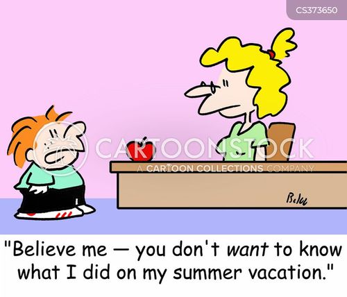 Summer Class Cartoons and Comics - funny pictures from CartoonStock