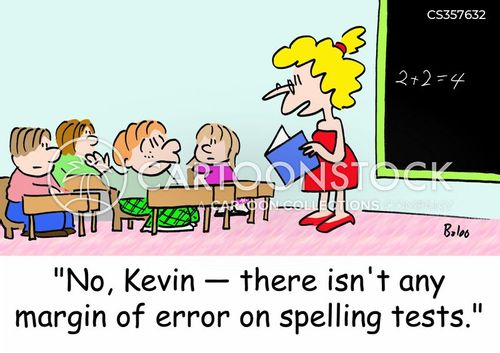 Margin Of Error Cartoons and Comics - funny pictures from CartoonStock