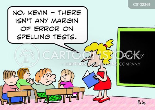 Margin Of Error Cartoons and Comics - funny pictures from CartoonStock