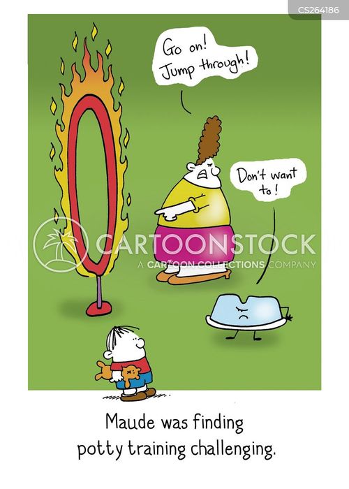 Potty Training Cartoons and Comics - funny pictures from CartoonStock