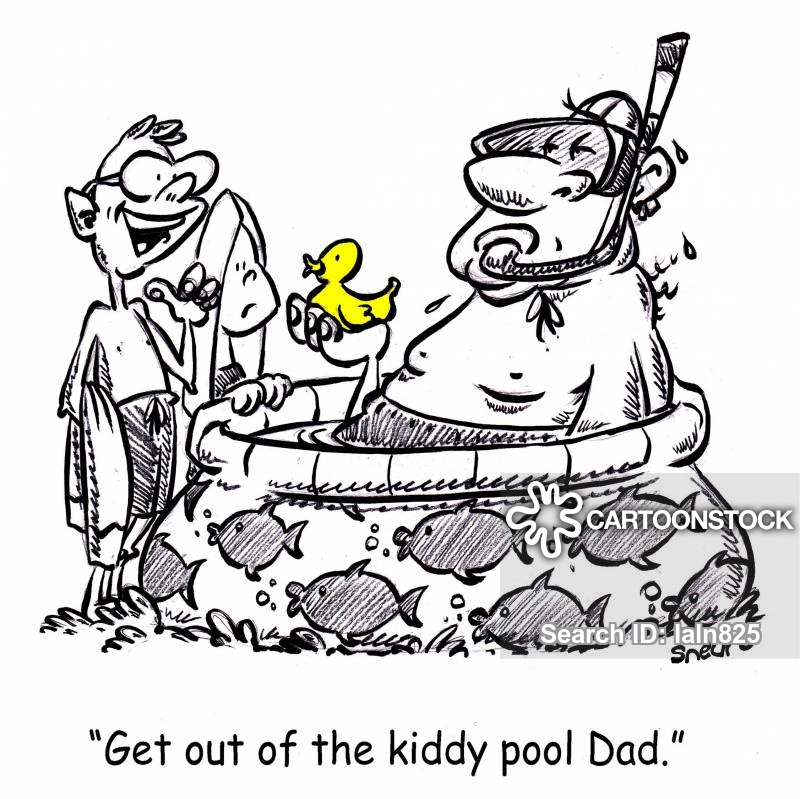 Paddling Pools Cartoons and Comics - funny pictures from CartoonStock