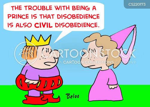 Civil Disobedience Cartoons and Comics - funny pictures from CartoonStock