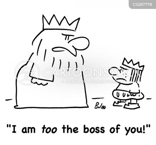 I'm The Boss Cartoons and Comics - funny pictures from CartoonStock