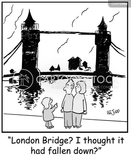 London Bridge Cartoons and Comics - funny pictures from CartoonStock