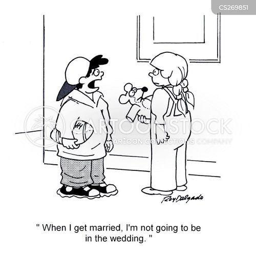Wedded Bliss Cartoons and Comics - funny pictures from CartoonStock
