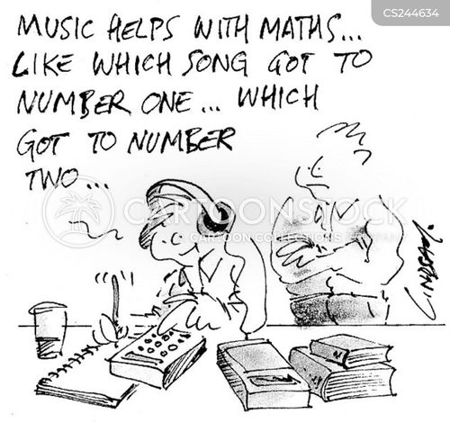 Maths Lesson Cartoons and Comics - funny pictures from CartoonStock
