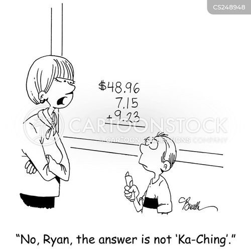 Add Up Cartoons and Comics - funny pictures from CartoonStock