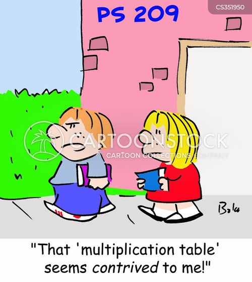 Multiplication Tables Cartoons and Comics - funny pictures from ...