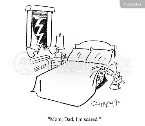 Scared Cartoons and Comics - funny pictures from CartoonStock