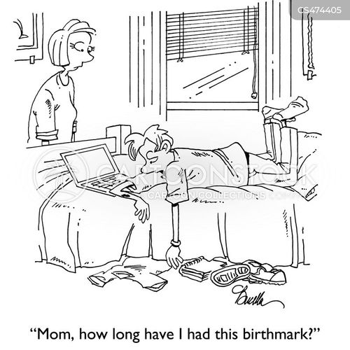 Birthmark Cartoons and Comics - funny pictures from CartoonStock