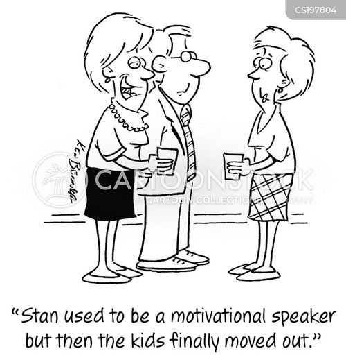 Motivational Speaker Cartoons and Comics - funny pictures from CartoonStock
