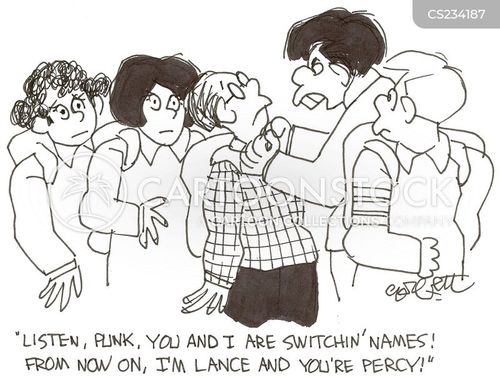 Funny Name Cartoons and Comics - funny pictures from CartoonStock