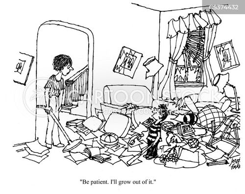 Making Mess Cartoons and Comics - funny pictures from CartoonStock