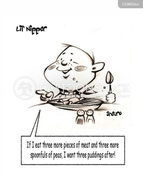Three Course Meal Cartoons and Comics - funny pictures from CartoonStock