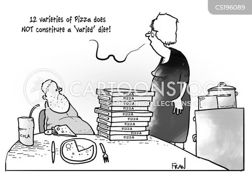 Unbalanced Diet Cartoons and Comics - funny pictures from CartoonStock