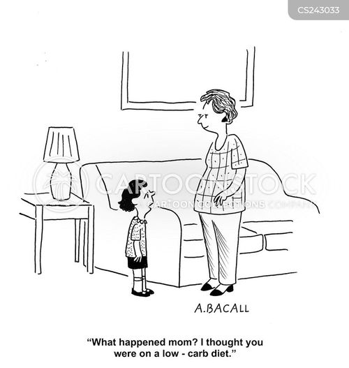 No Carb Diet Cartoons and Comics - funny pictures from CartoonStock