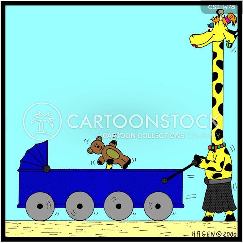 Baby Giraffe Cartoons and Comics - funny pictures from CartoonStock