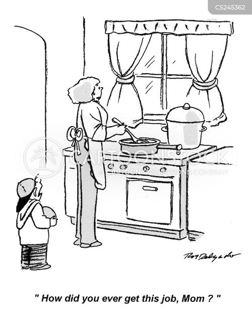 Stay At Home Mom Cartoons and Comics - funny pictures from CartoonStock