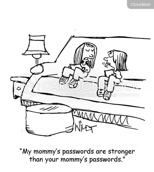 Funny Cartoon Password