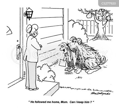 Followed Home Cartoons and Comics - funny pictures from CartoonStock