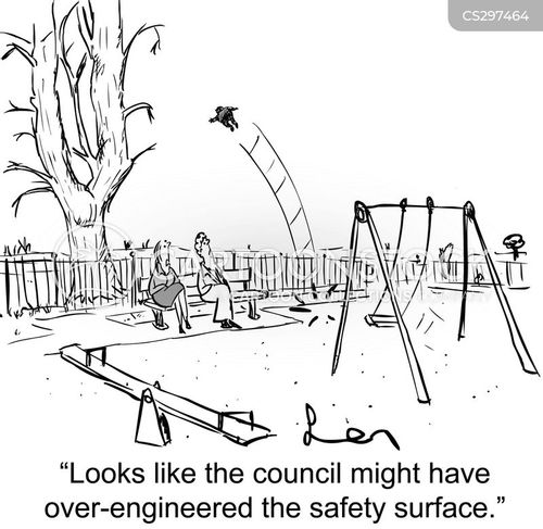 Safety Surface Cartoons and Comics - funny pictures from CartoonStock