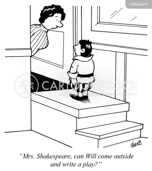 William Shakespeare Cartoons and Comics - funny pictures from CartoonStock