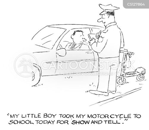 Motorcycle Cartoons and Comics - funny pictures from CartoonStock
