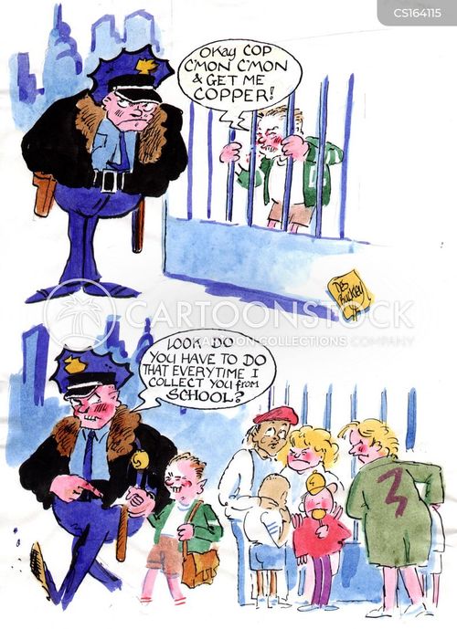 Copper Cartoons and Comics - funny pictures from CartoonStock