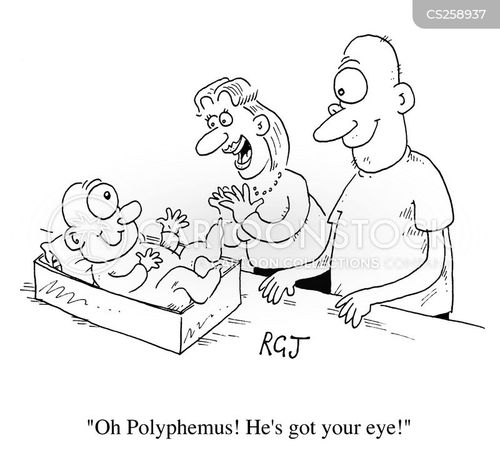 Polyphemus Cartoons and Comics - funny pictures from CartoonStock