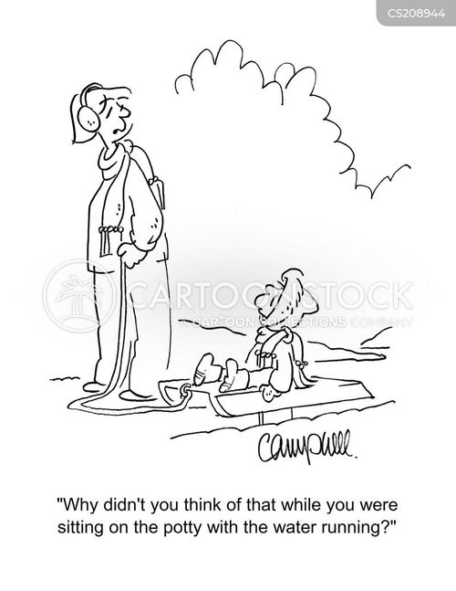 Potty Trainer Cartoons and Comics - funny pictures from CartoonStock