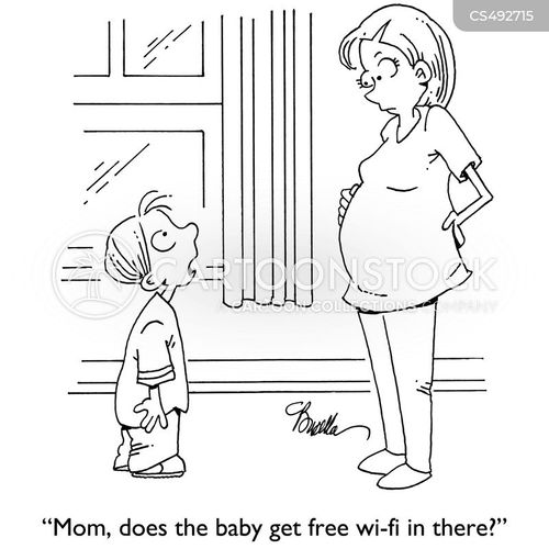 Expecting Mother Cartoons and Comics - funny pictures from CartoonStock