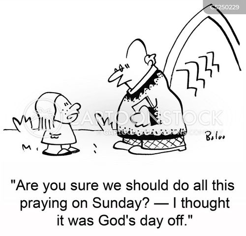 Sabbath Cartoons and Comics - funny pictures from CartoonStock