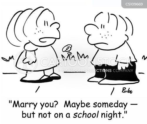 Childhood Sweetheart Cartoons and Comics - funny pictures from CartoonStock